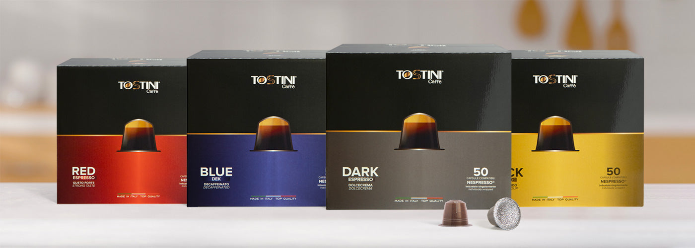 Italian Coffee Nespresso Compatible Capsules | Tostini – Tostini USA